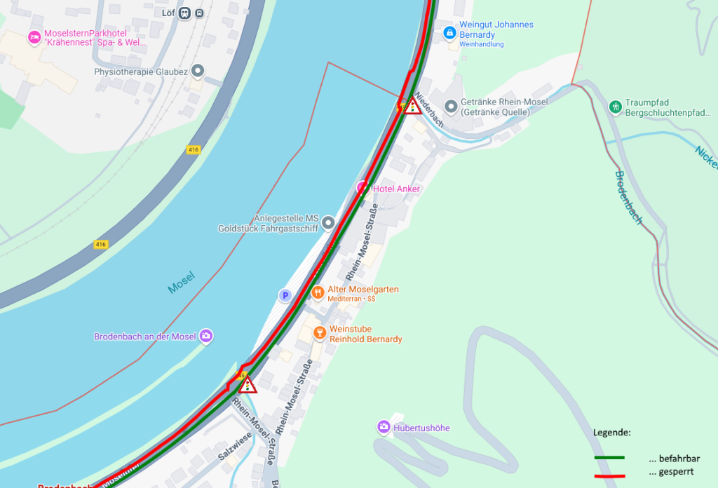 Bauarbeiten auf der Moselstrecke: Abschnitt in Brodenbach startet wie ...